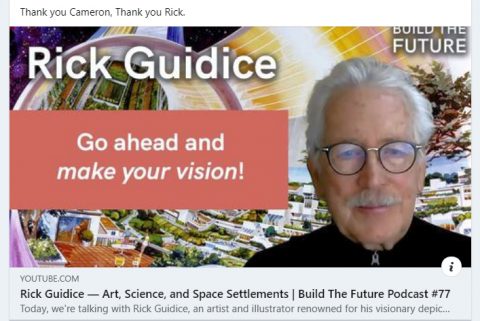 This. Is. Awesome. Seriously, Awesome. Rick Guidice | Space Studies Institute